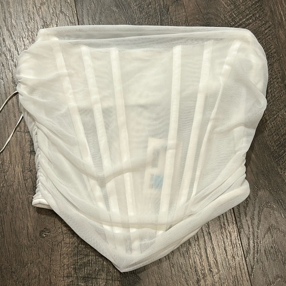 Tic Toc | Tops | Nwt Tic Toc Structured Crep Corset Top | Poshmark